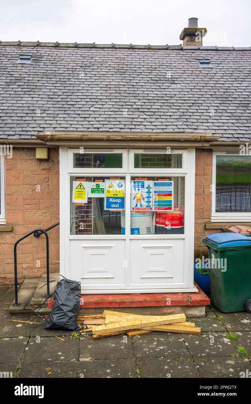 Village of Scone outside Perth Scotland home to the Stone of Scone ...