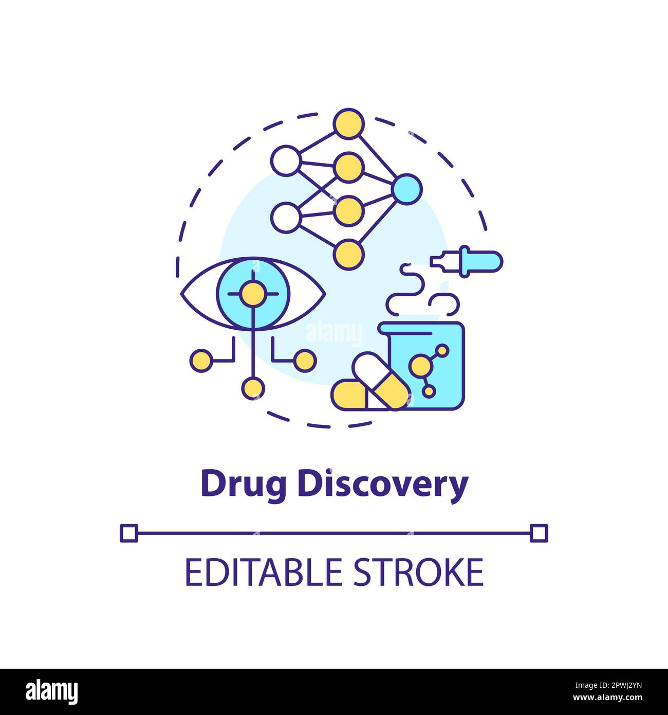 Drug discovery concept icon Stock Vector Image & Art - Alamy Drug discovery concept icon Stock Vector Image & Art - Alamy