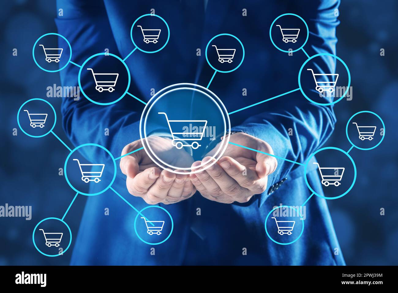 Online shopping success on creative hi-res stock photography and images ...