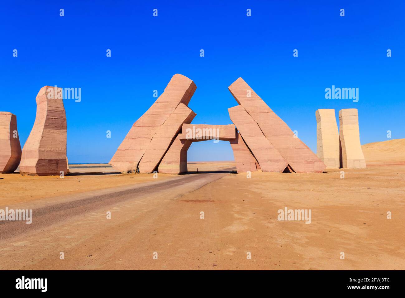Gate of Allah in Ras Mohammed national park, Sinai peninsula in Egypt ...