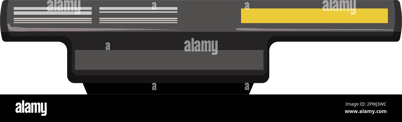 recycle laptop battery cartoon. electronic charge, computer technology ...