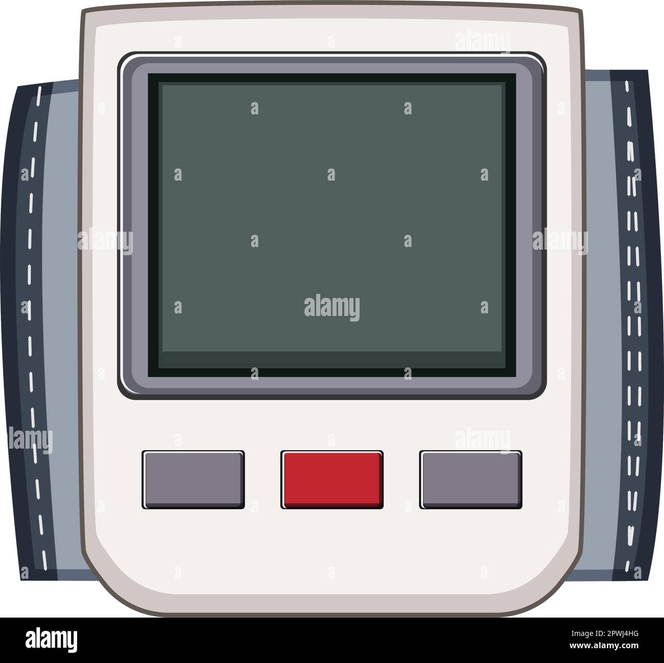 high blood pressure monitor cartoon. medical hypertension, health ...