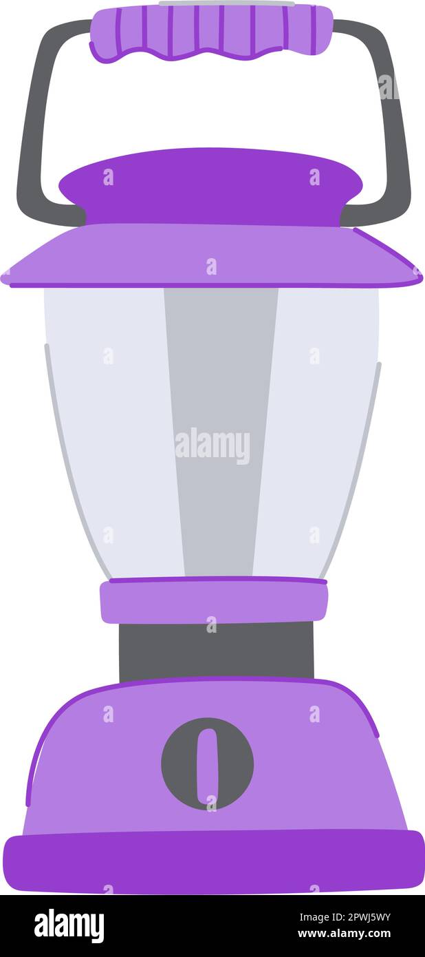 vintage camping lamp cartoon. kerosene old, oil light vintage camping ...