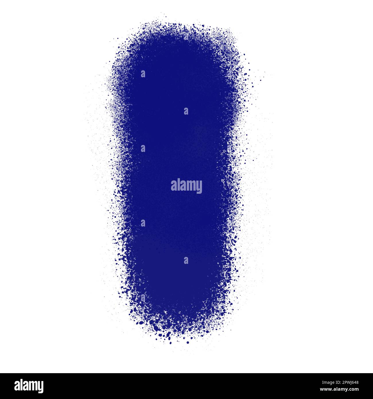 Line drawn by blue spray paint on white background Stock Photo - Alamy