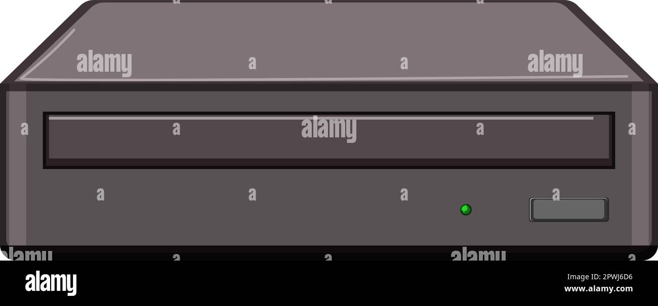 information dvd drive cartoon. computer cd, disk technology information ...