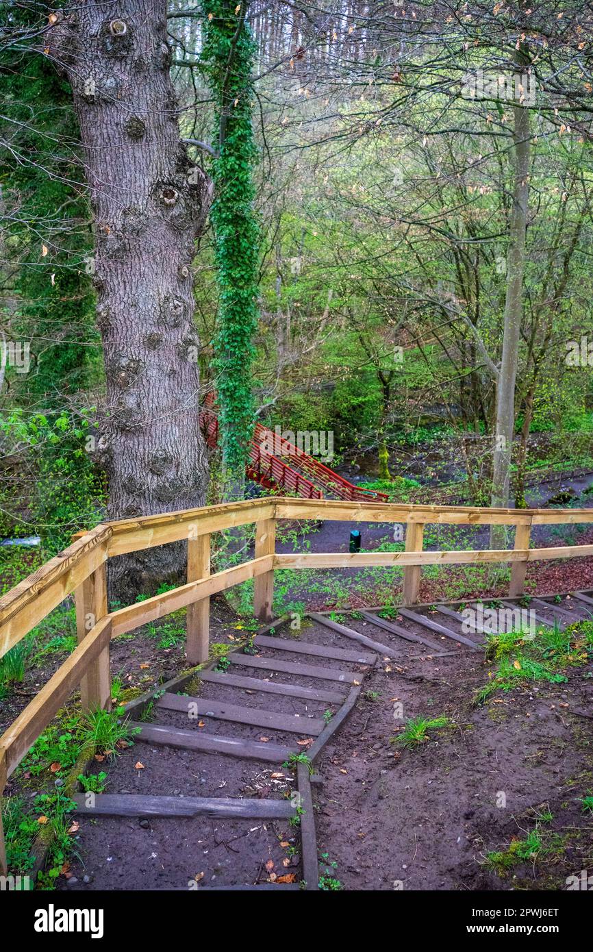 Village of Scone outside Perth Scotland home to the Stone of Scone ...