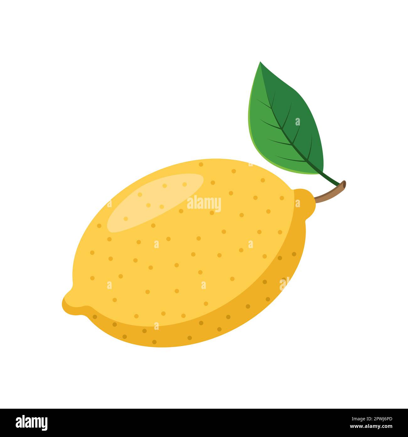 Lemon vector illustration Stock Vector Image & Art - Alamy