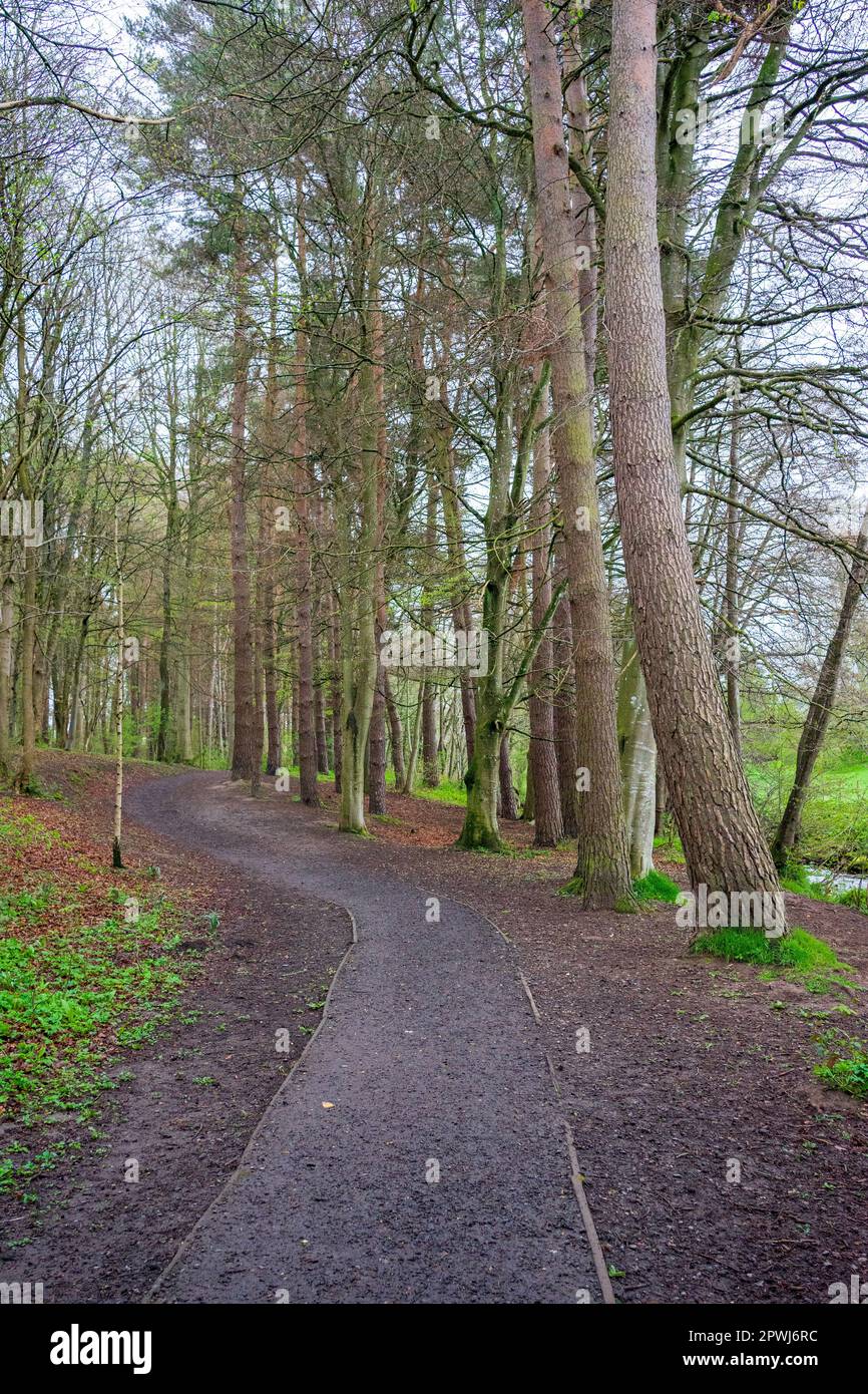 Village of Scone outside Perth Scotland home to the Stone of Scone ...