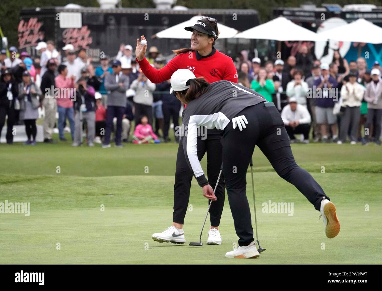 Players championship golf crowd hi-res stock photography and images - Alamy