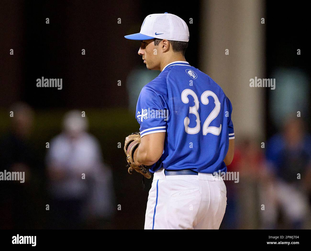 Tampa Jesuit Tigers pitcher Derek Westfall (34) during a High School ...
