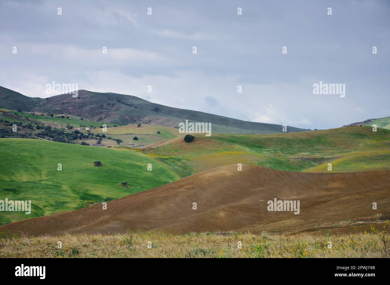 Spring ploughed fields hi-res stock photography and images - Alamy