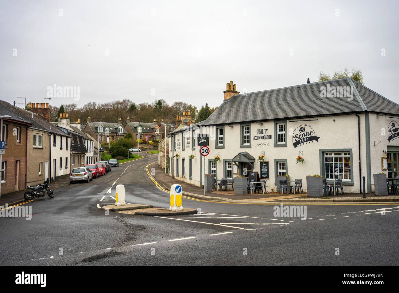 Village of Scone outside Perth Scotland home to the Stone of Scone ... Village of Scone outside Perth Scotland home to the Stone of Scone ...