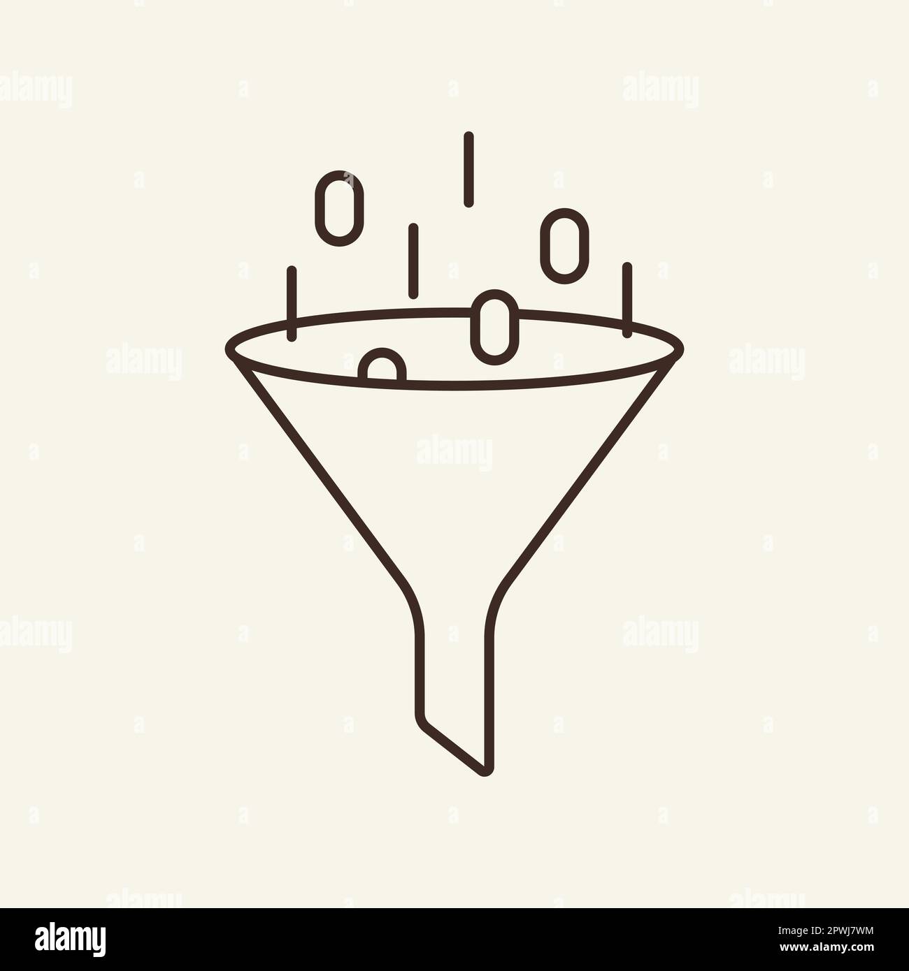 Filter the algorithm hi-res stock photography and images - Alamy