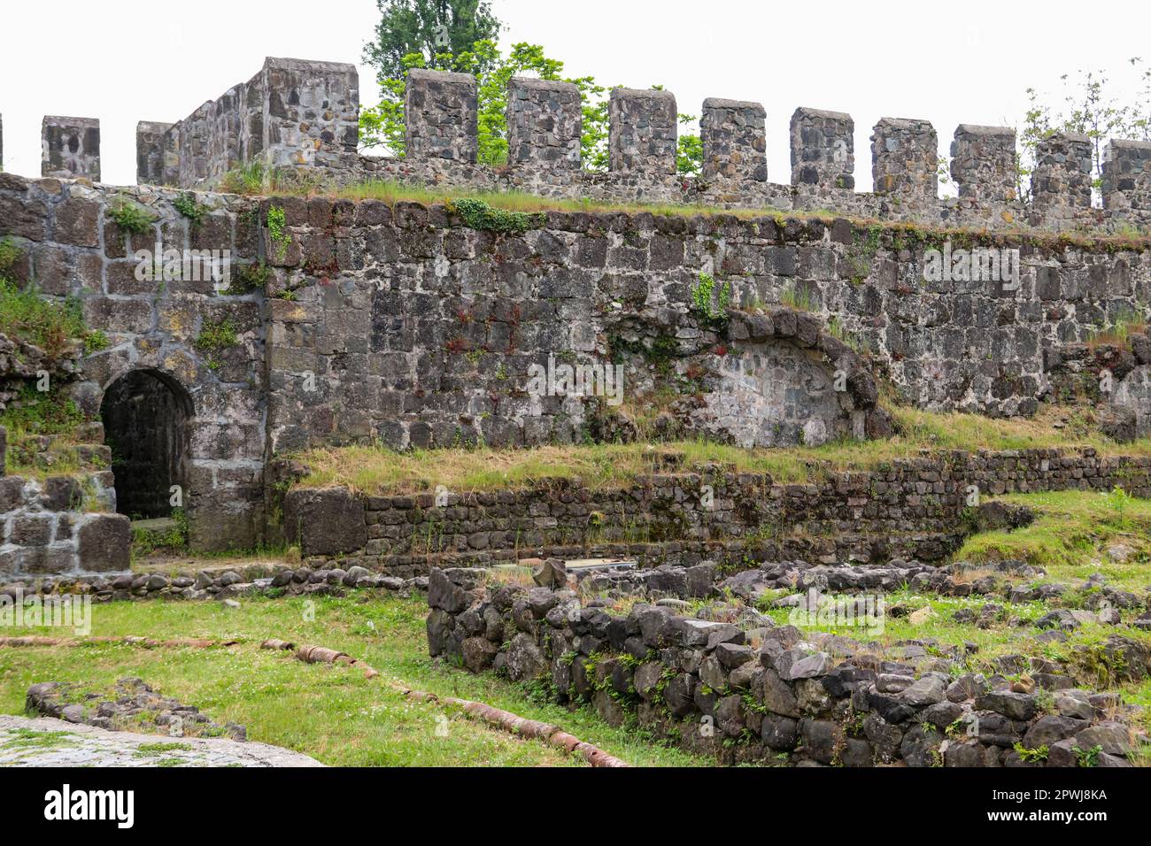 Old byzantine Gonio fortress near Batumi, Georgia Stock Photo - Alamy