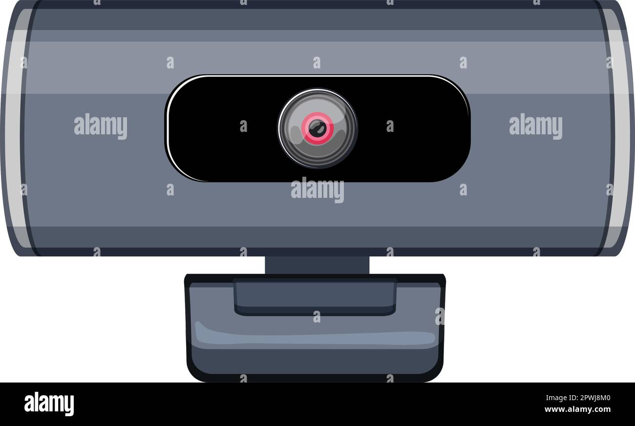 digital web camera cartoon. equipment lens, internet business digital ...