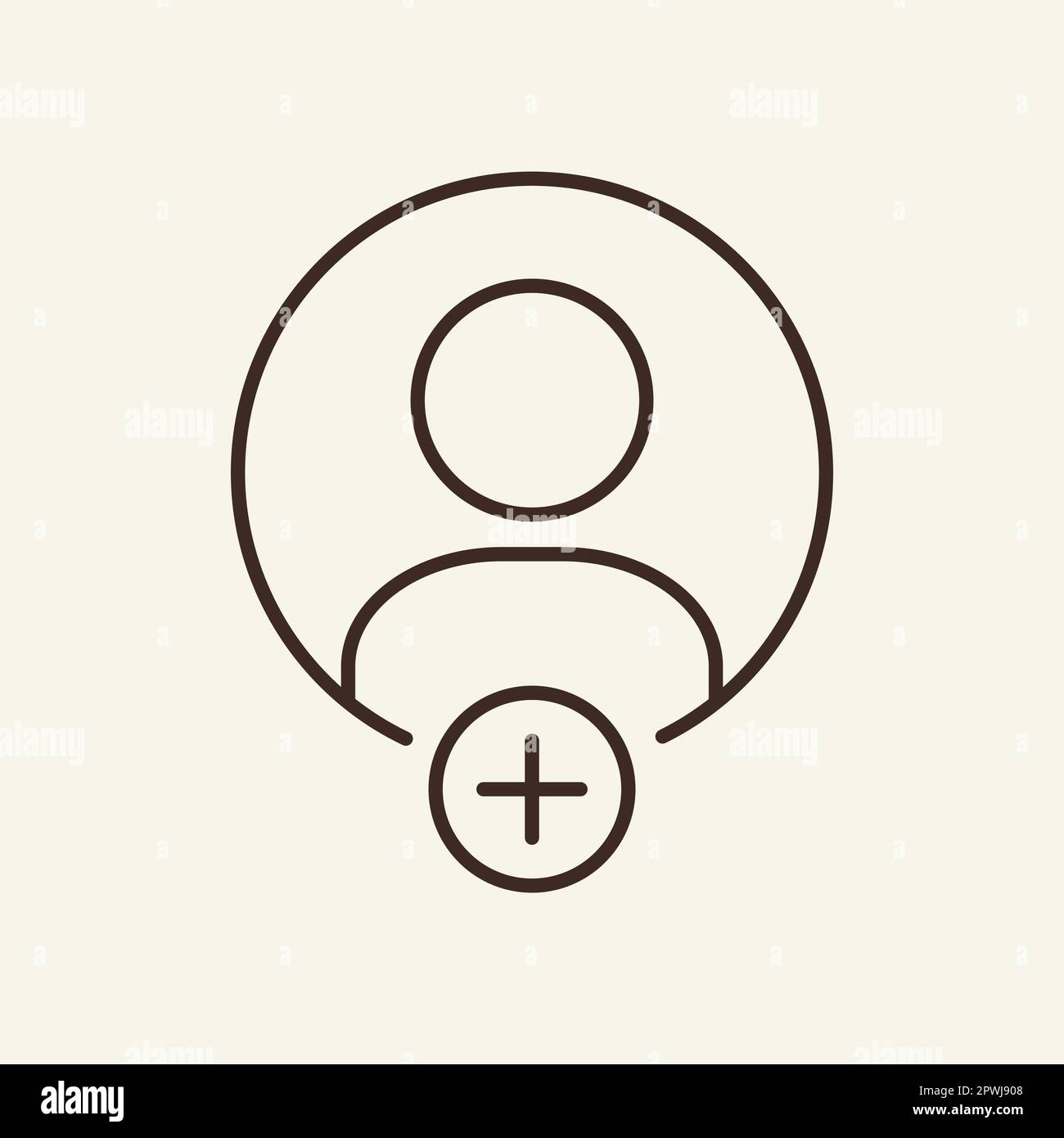 Avatar line icon Stock Vector Image & Art - Alamy