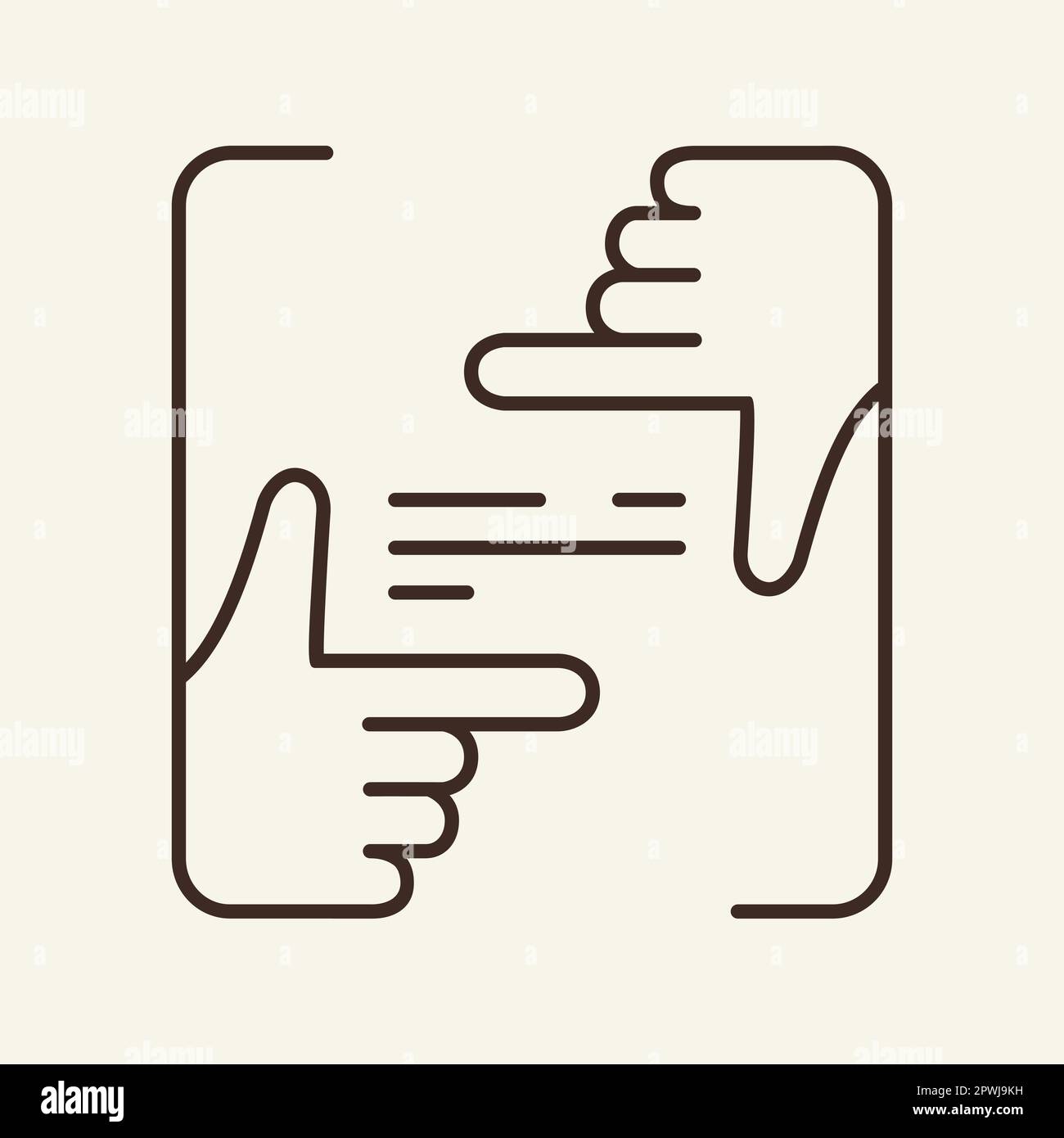 Long cropping Stock Vector Images - Alamy