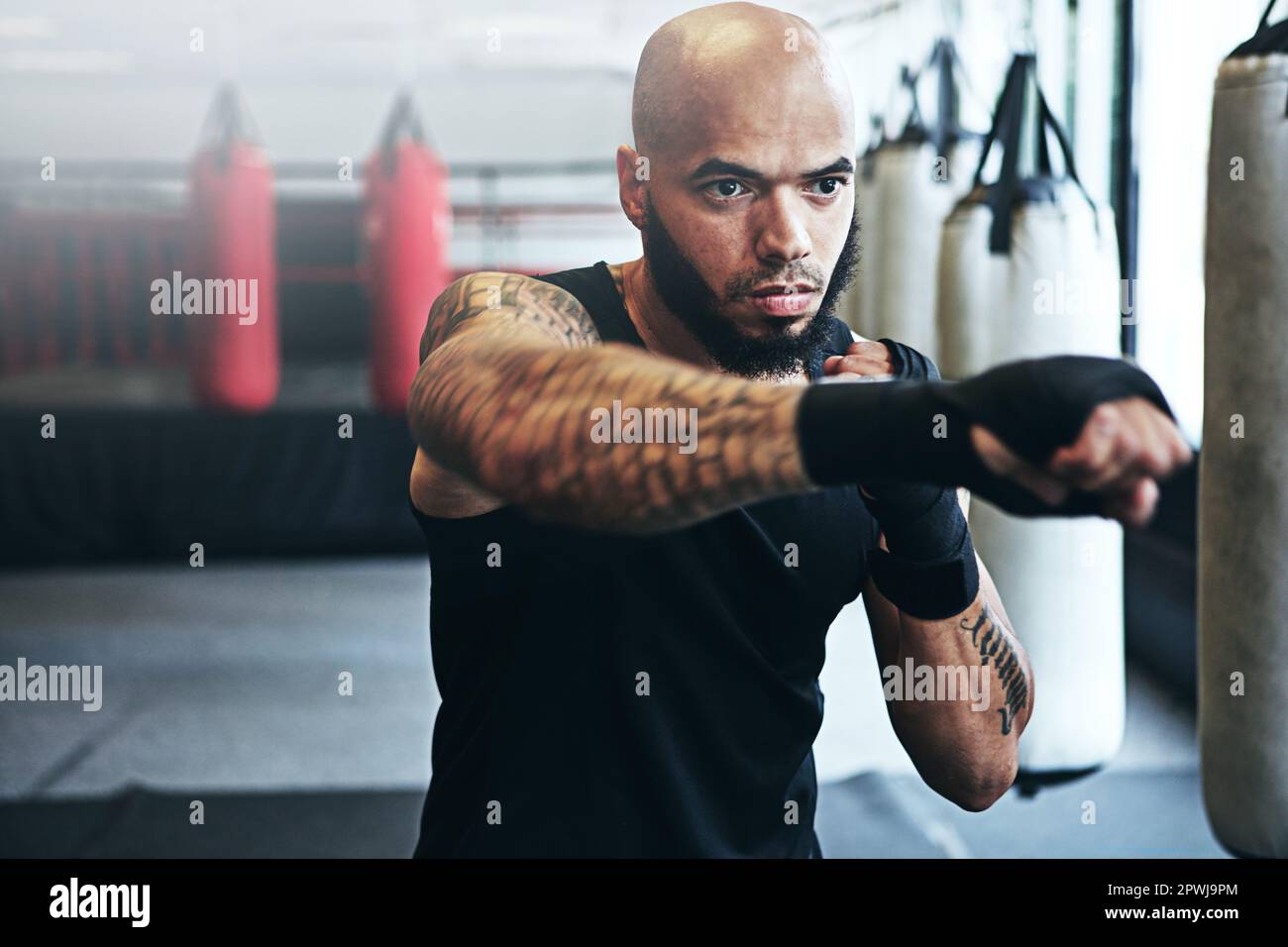 Throw me to the wolves and Ill lead the pack. a kick-boxer training in ...