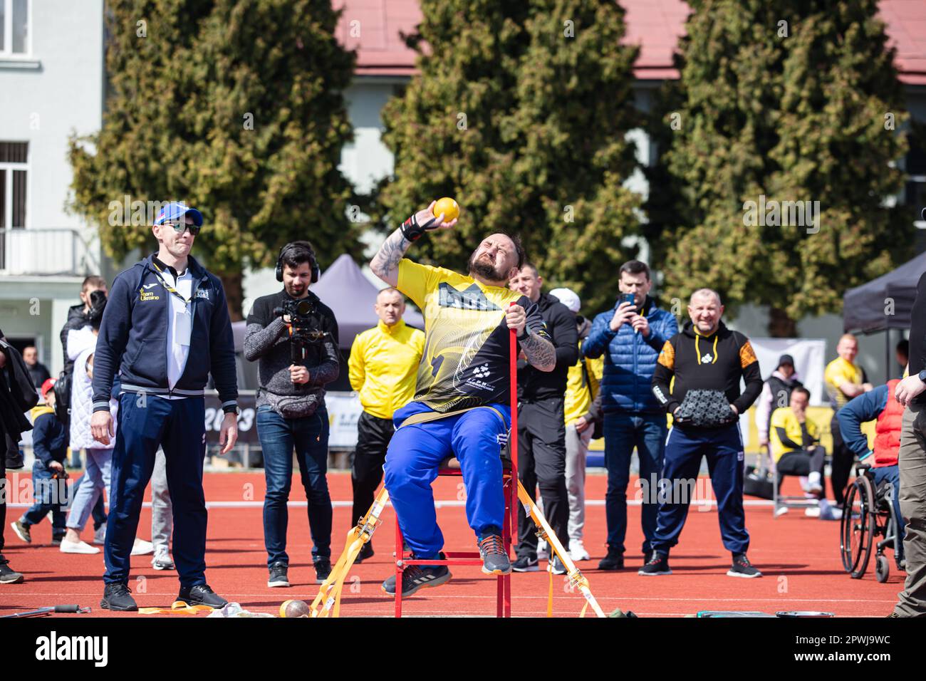 Lviv, Ukraine - May 29, 2023: Invictus Games Ukraine 2023 in Lviv ...
