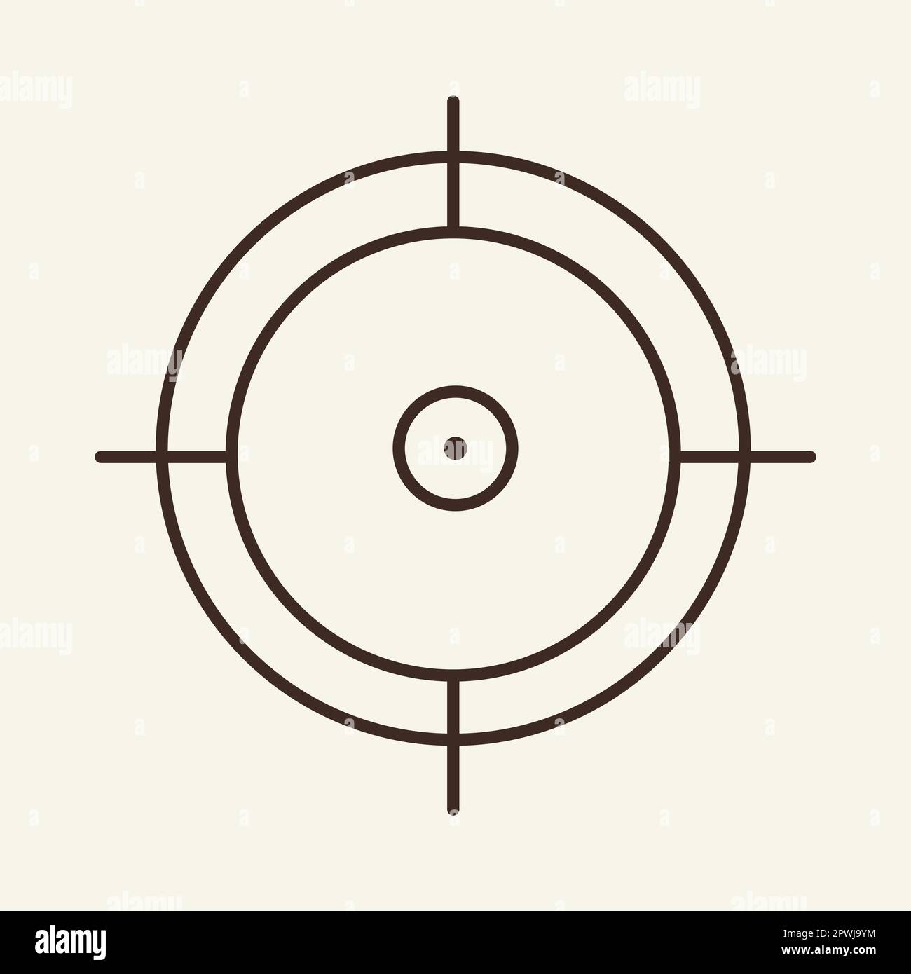 Seo goal icon simple Stock Vector Images - Alamy