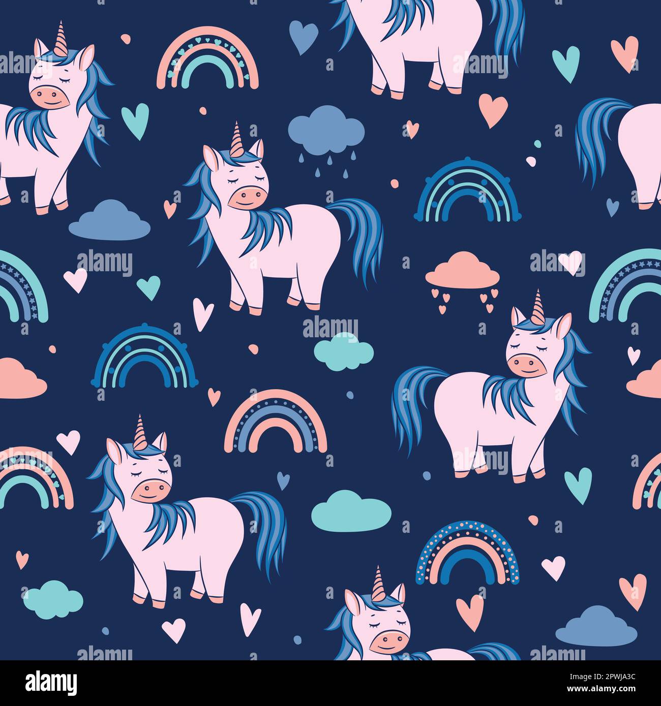 Cute baby girl dark Stock Vector Images - Alamy