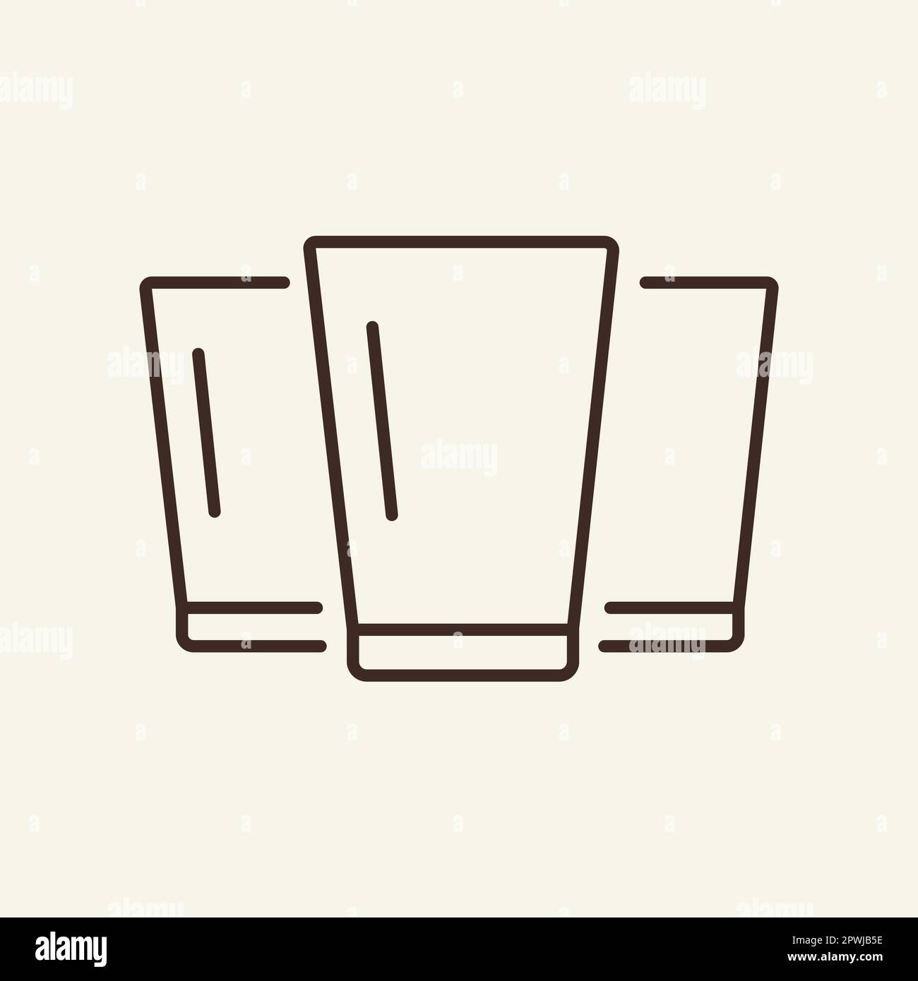 Cocktail shots Stock Vector Images - Alamy