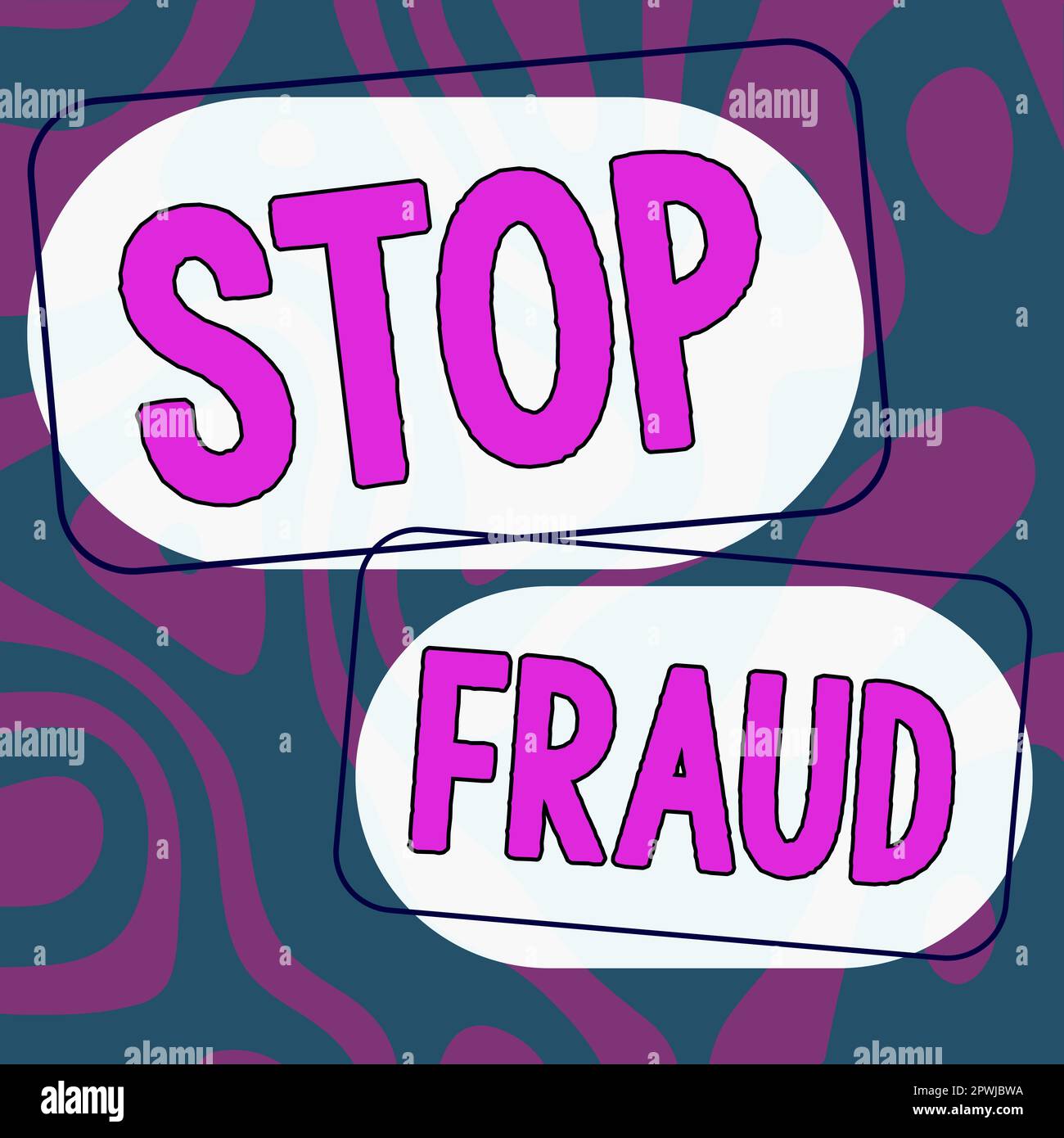 Hand writing sign Stop Fraud, Business showcase campaign advices people ...