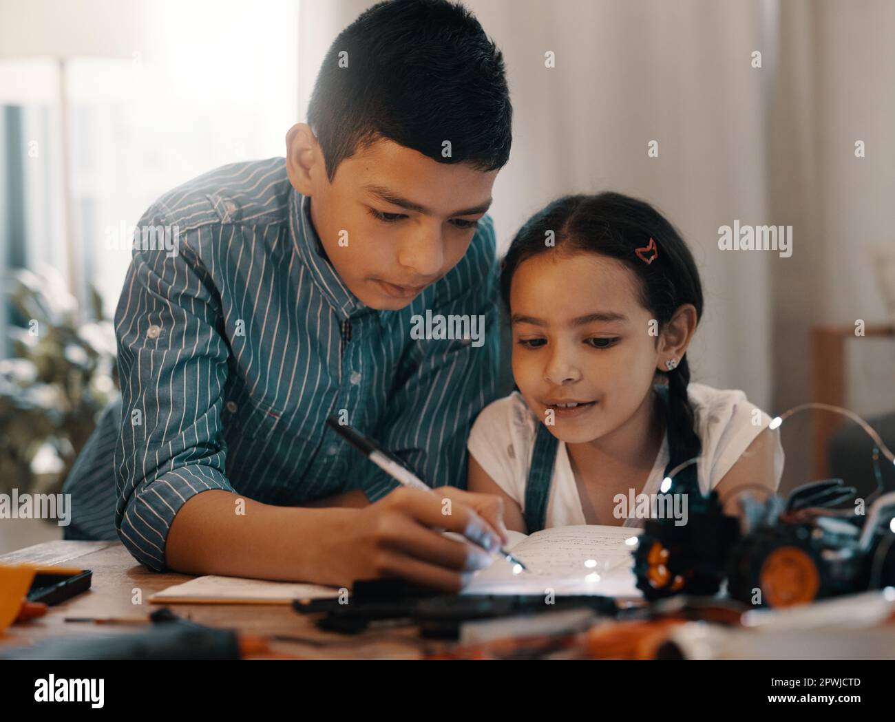 Well be building robots on our own in no time. two adorable young ...