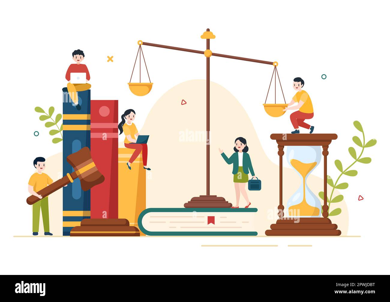 Law Firm Services with Justice, Legal Advice, Judgement and Lawyer ...