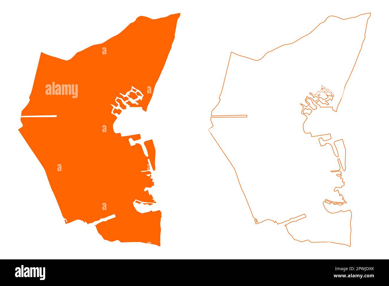 Oostzaan municipality (Kingdom of the Netherlands, Holland, North ...