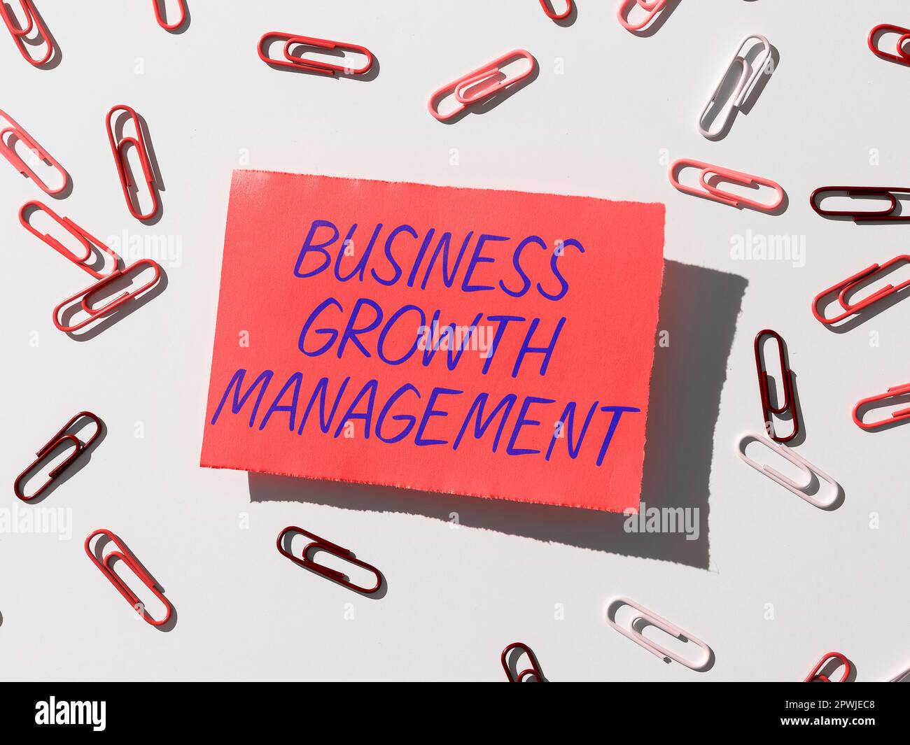 Text showing inspiration Business Growth Management, Concept meaning ...