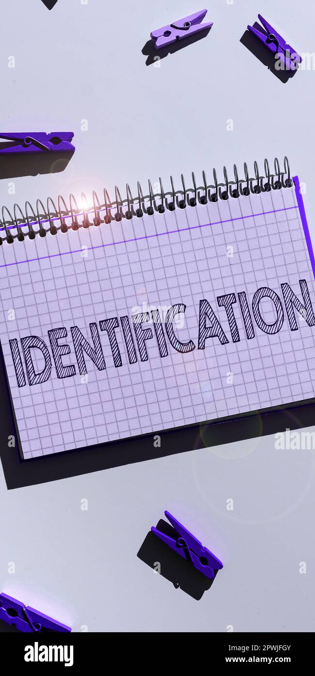 Inspiration showing sign Identification, Word for an action or ...