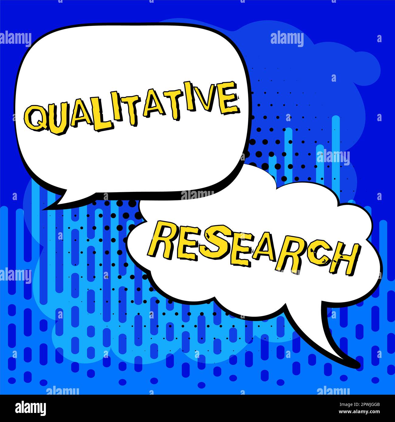 Hand writing sign Qualitative Research, Word Written on Certified to ...