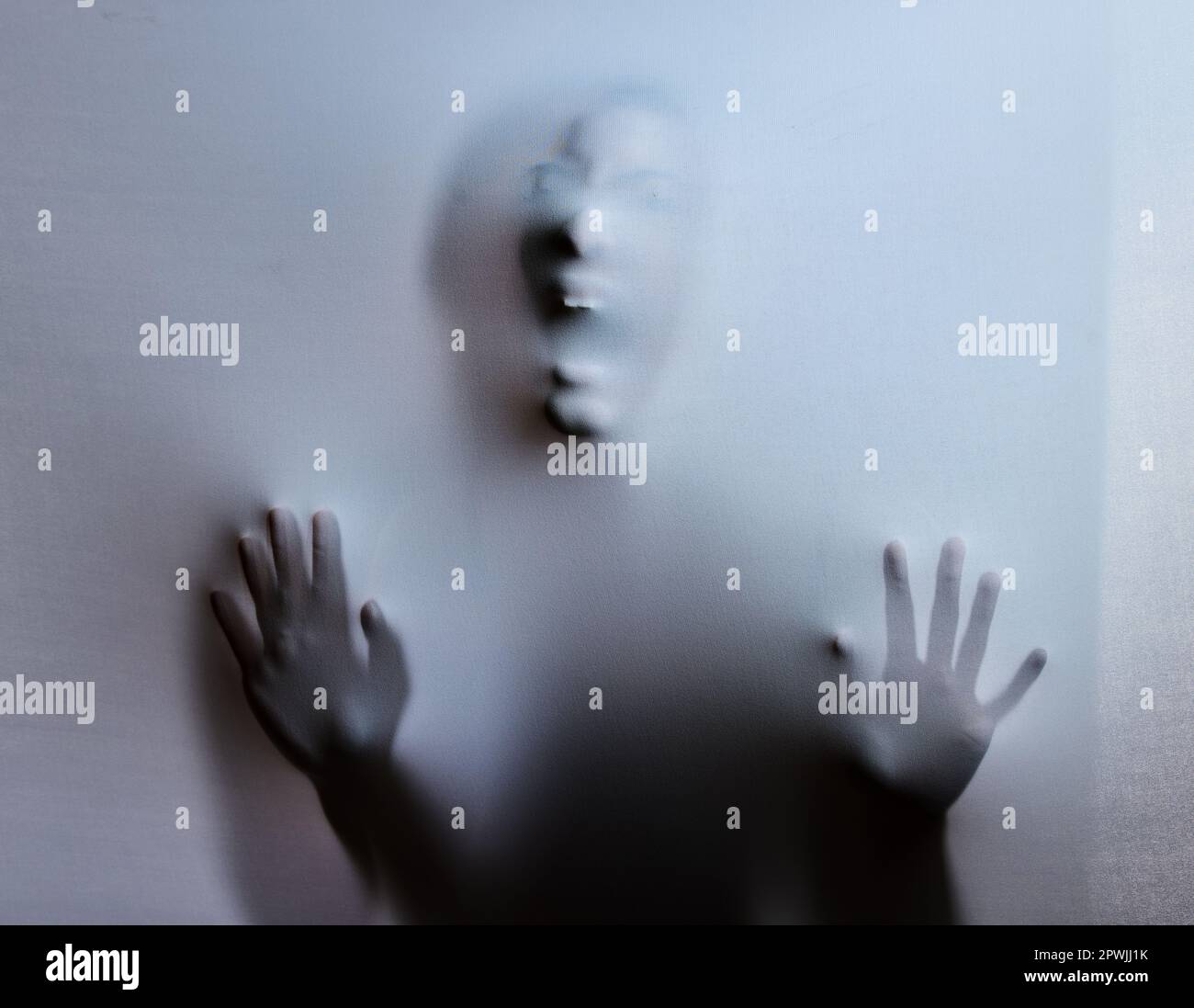 Dark female figure ghost hi-res stock photography and images - Alamy
