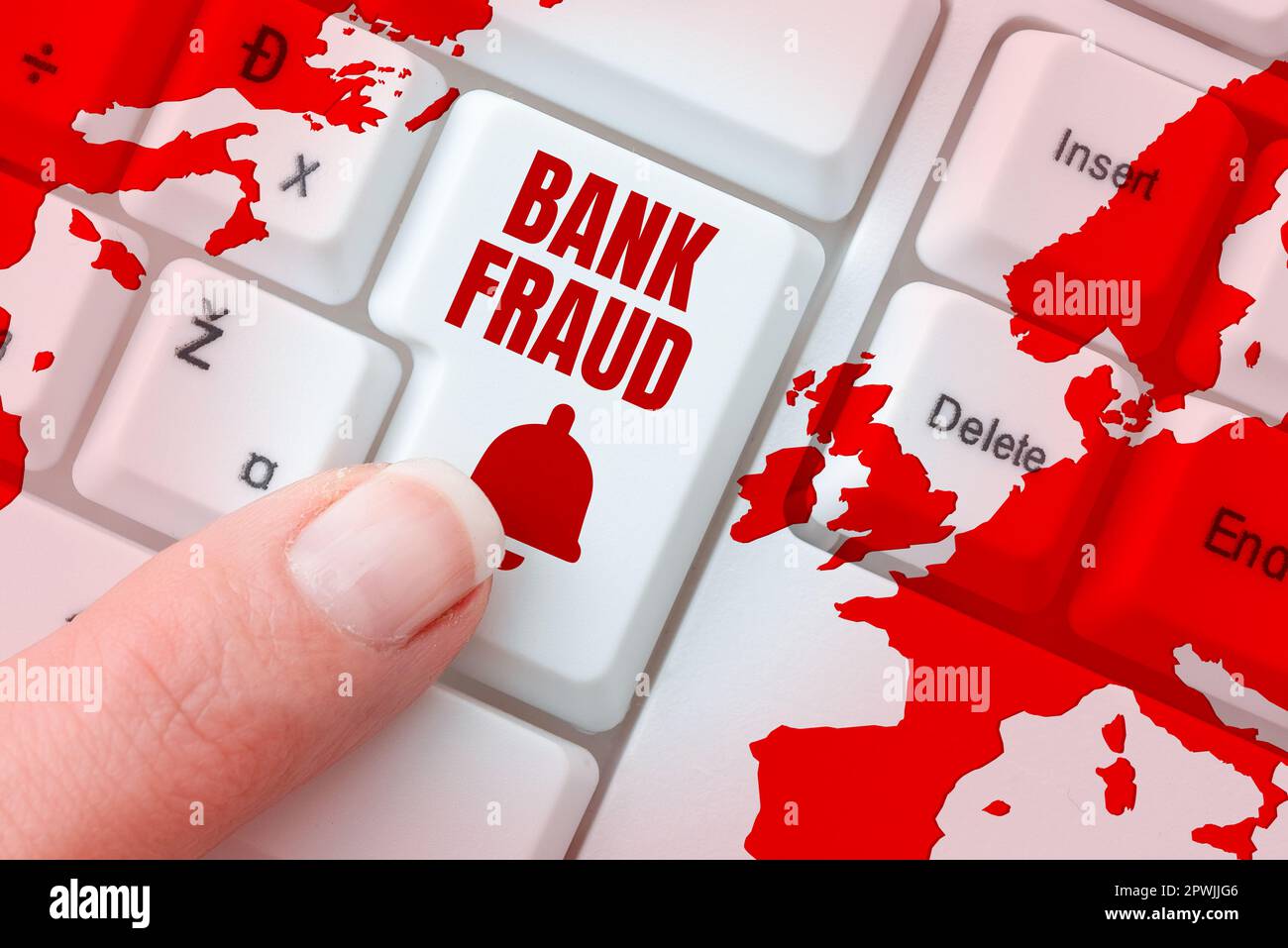 Text showing inspiration Bank Fraud, Business concept intentional ...