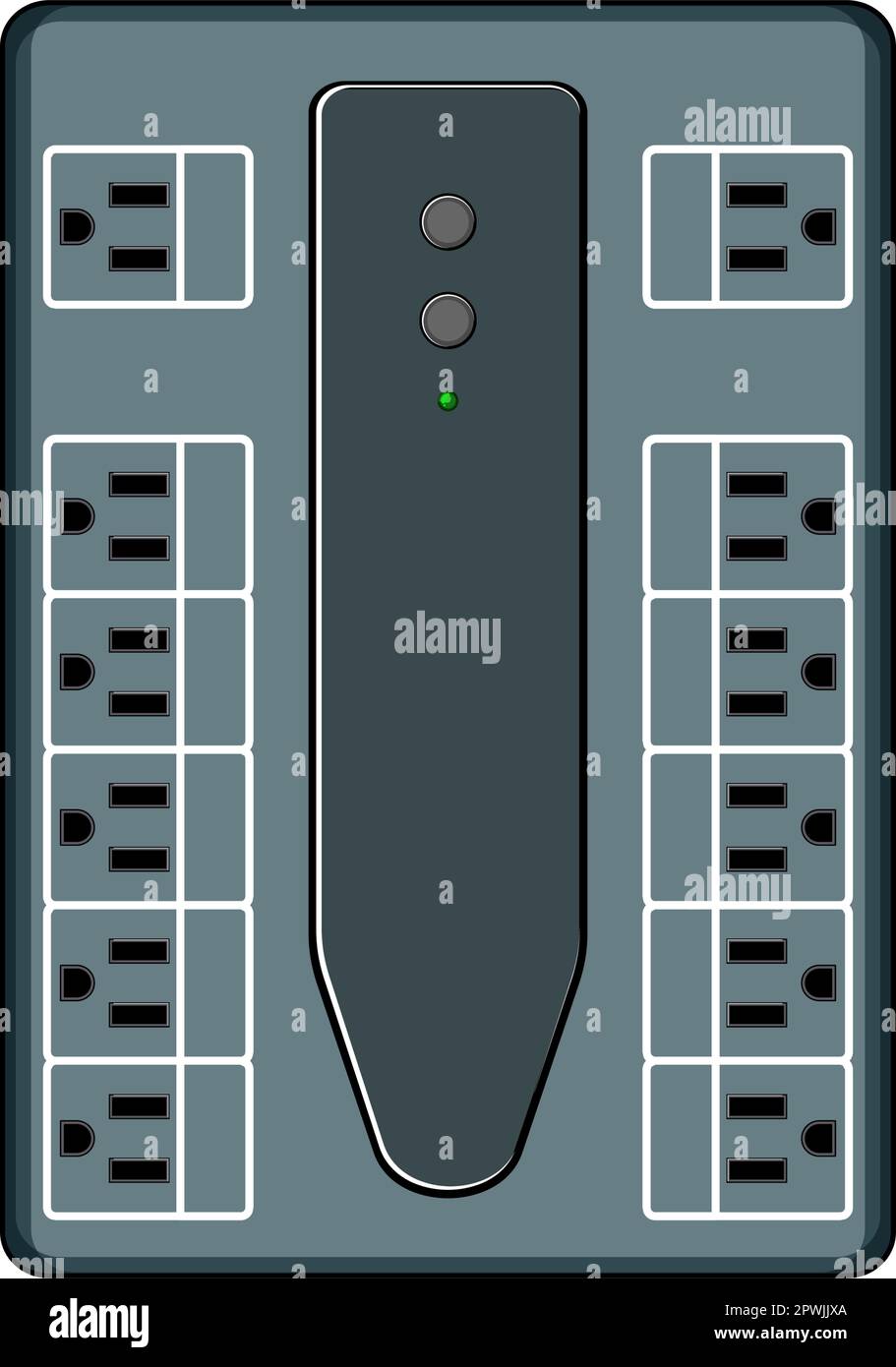 electricity battery backup cartoon. electric industry, charge ...