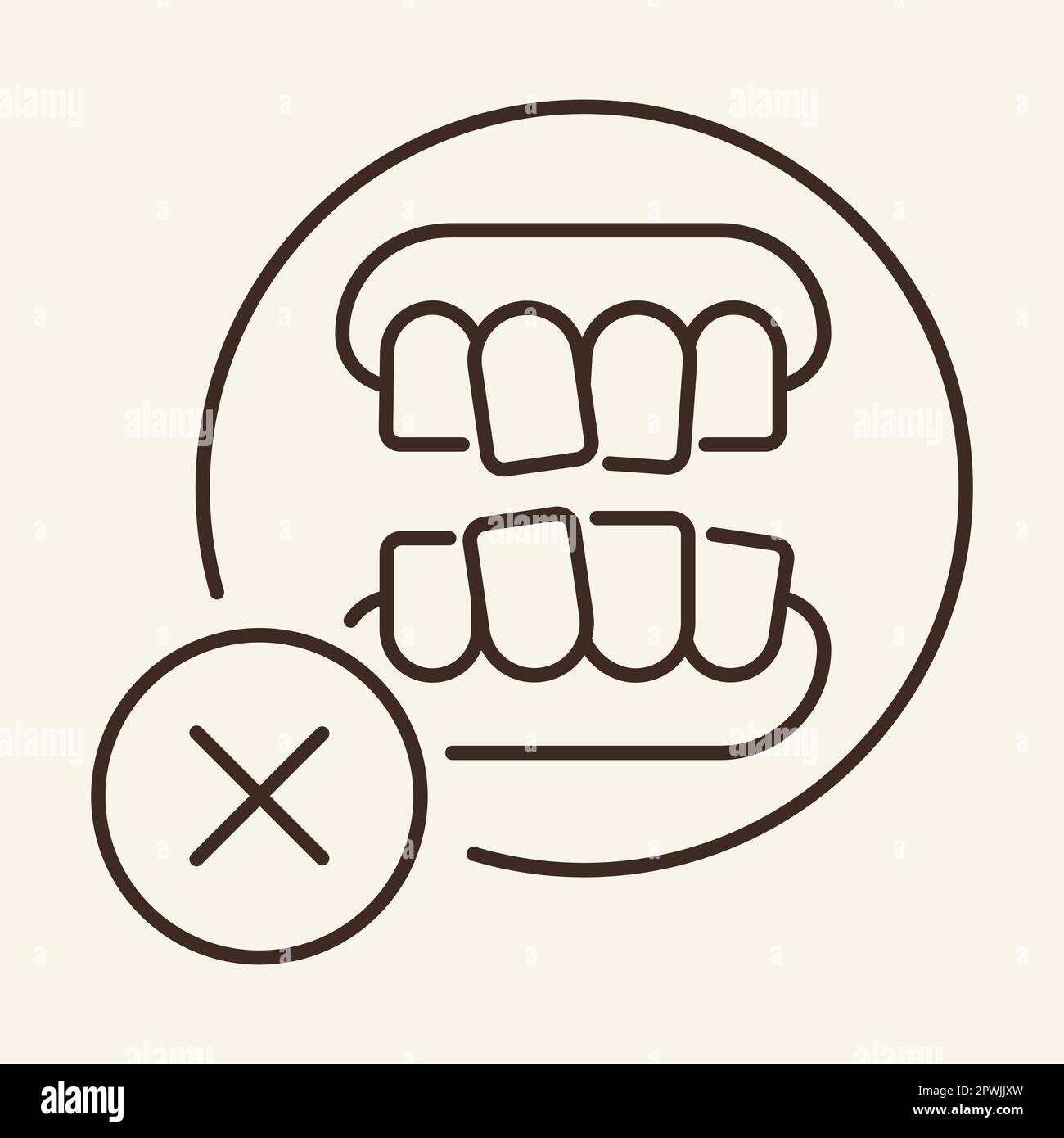 Malocclusion Stock Vector Images - Alamy