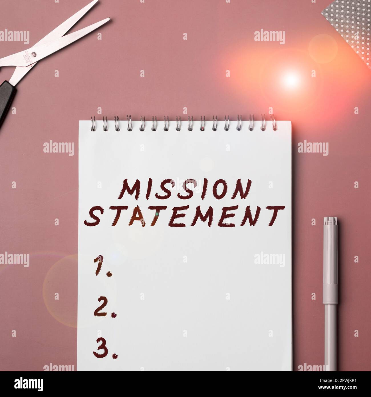 Writing displaying text Mission Statement, Word Written on Formal ...