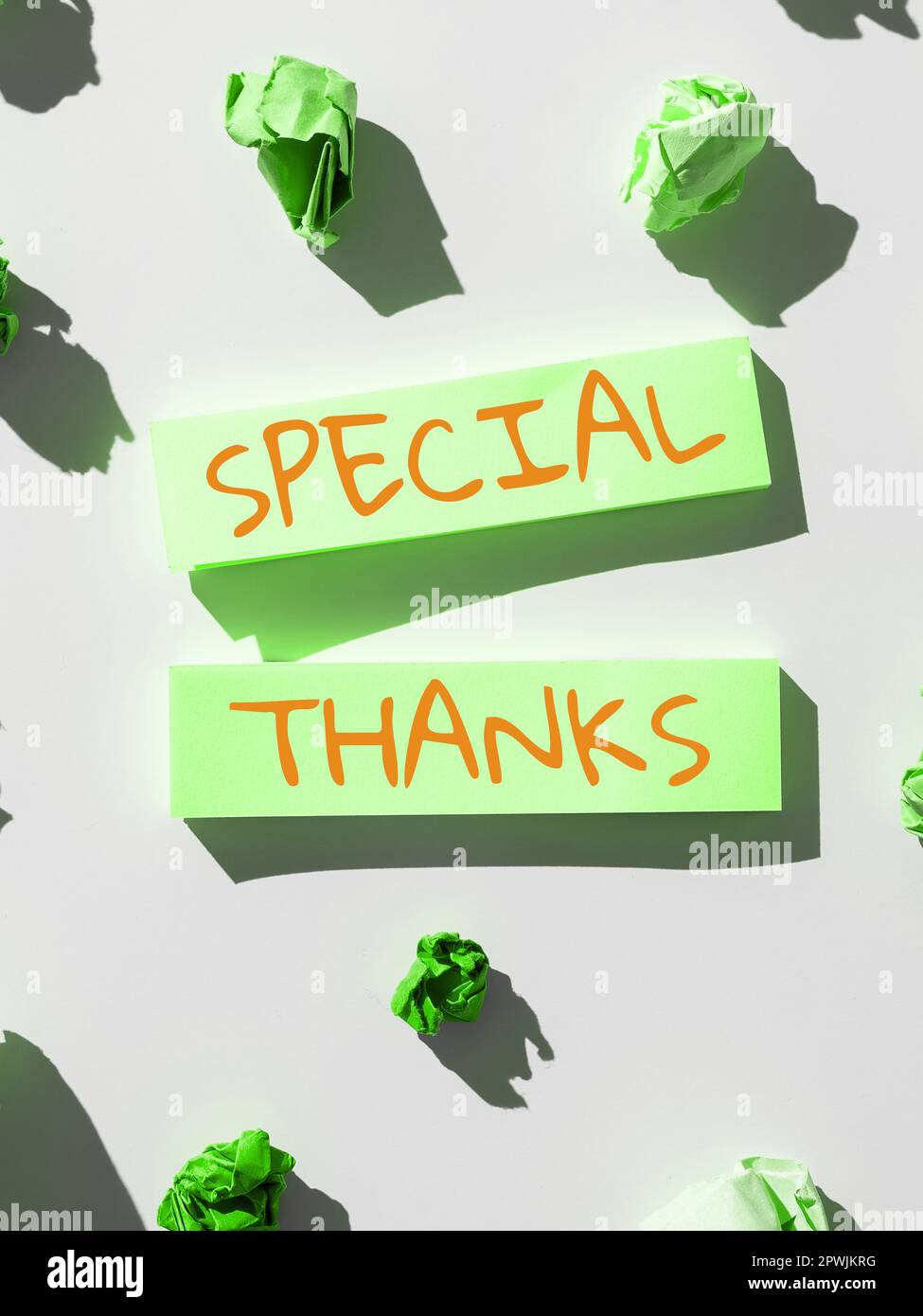 Sign displaying Special Thanks, Conceptual photo expression of ...