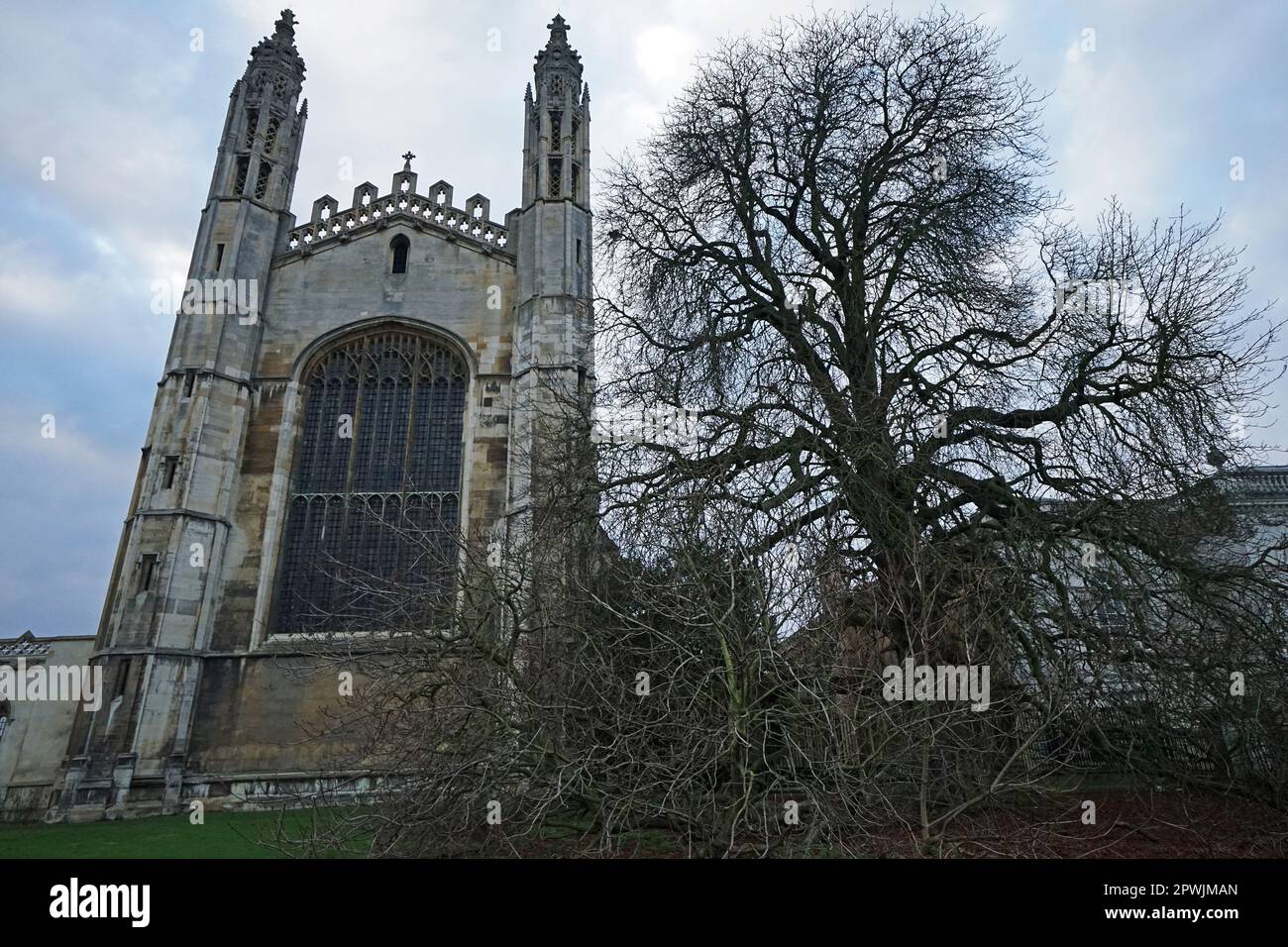 Exterior architecture and European design of Oxford building- England ...