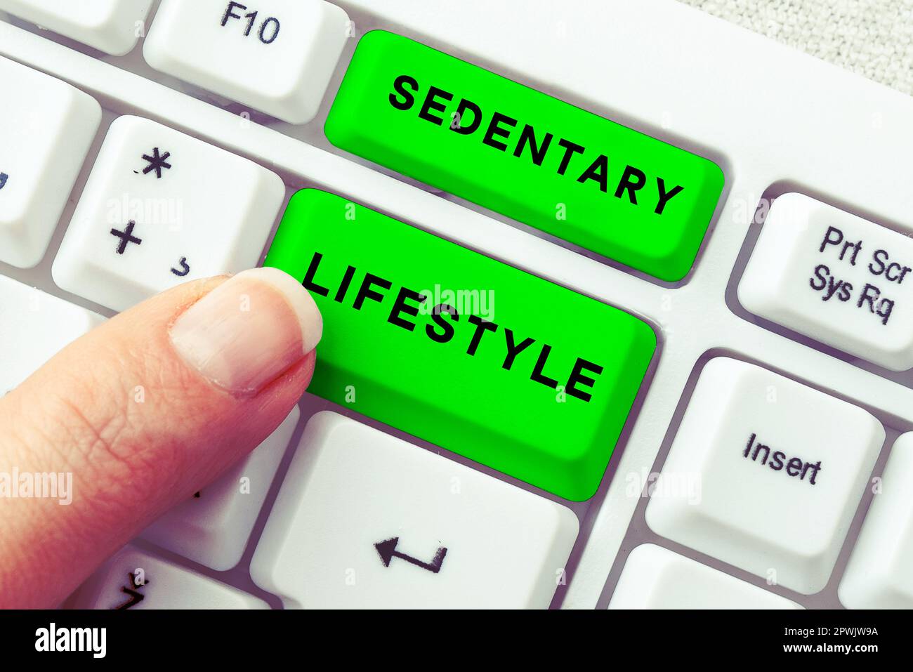 Writing displaying text Sedentary Lifestyle, Word Written on ways and ...