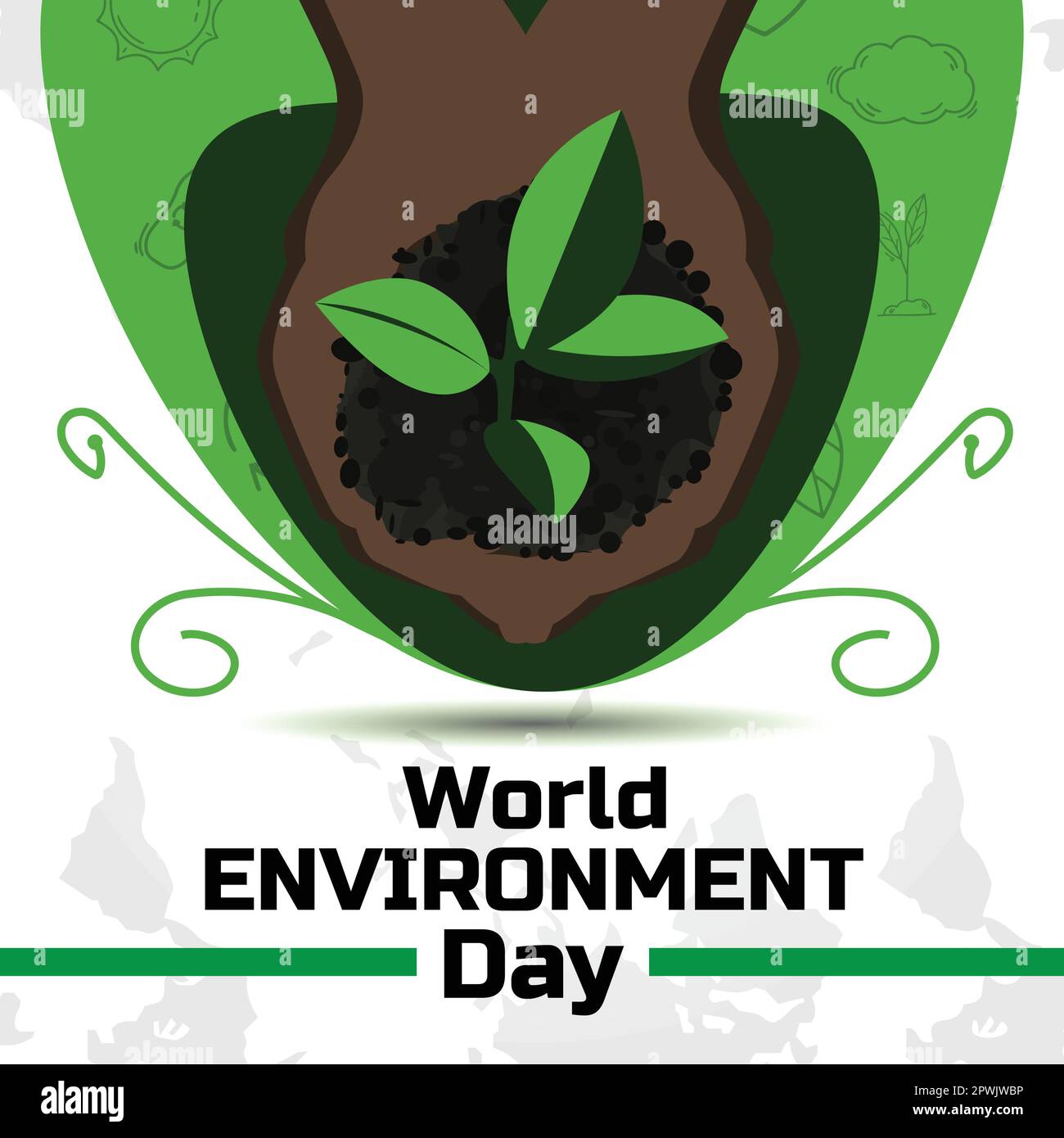 World environment day banner hi-res stock photography and images - Alamy