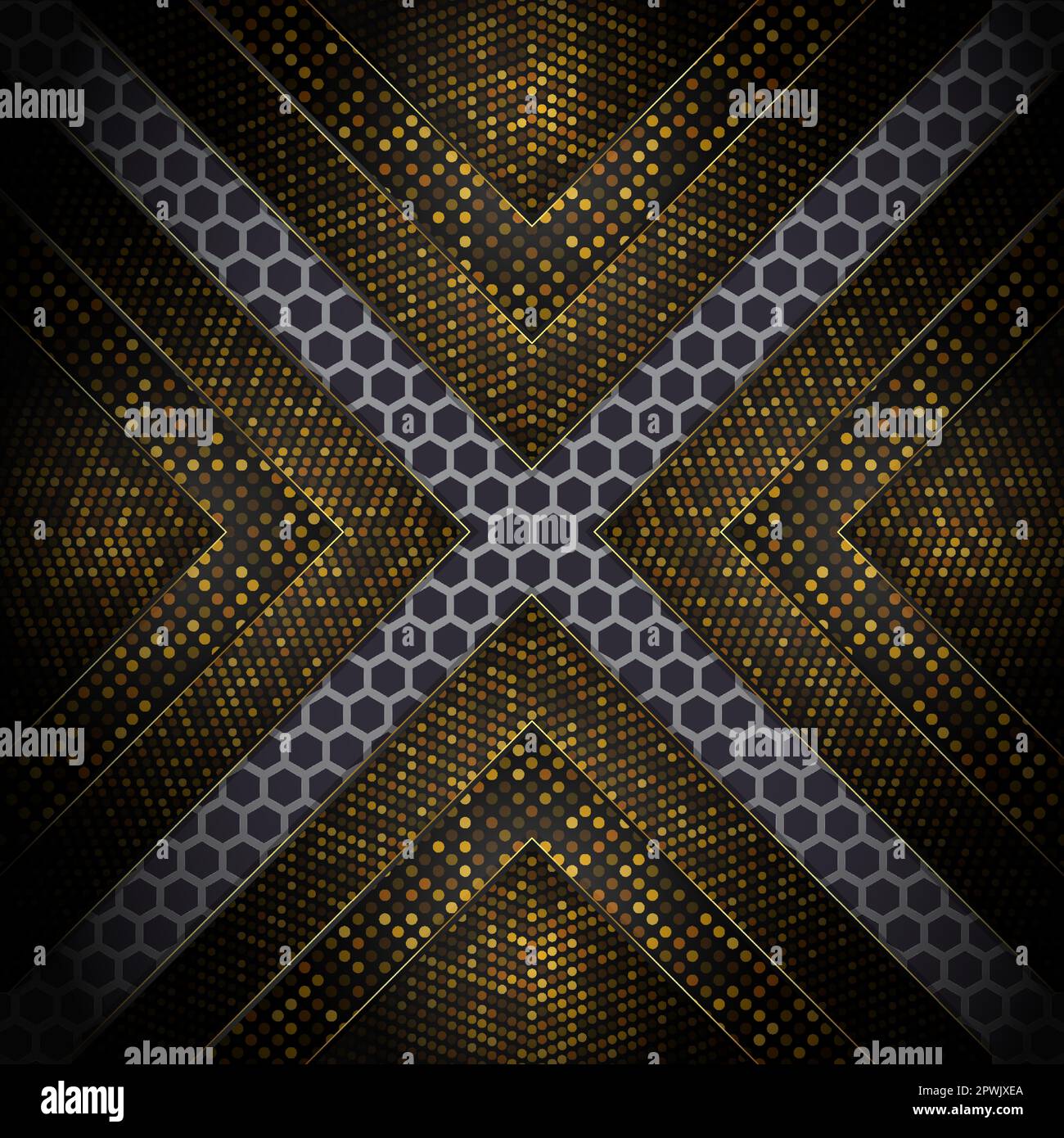 Metallic abstract background. EPS 10, Editable, Vector Illustration ...
