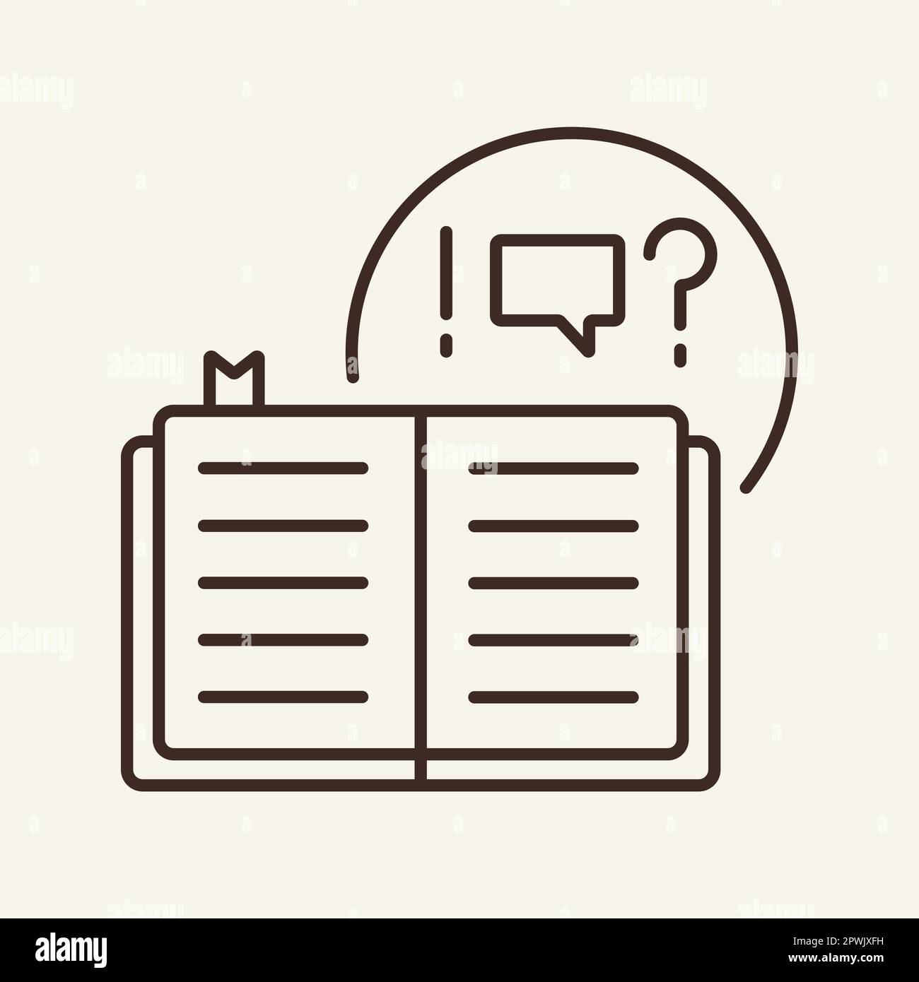 Basic thought line icon Stock Vector Image & Art - Alamy