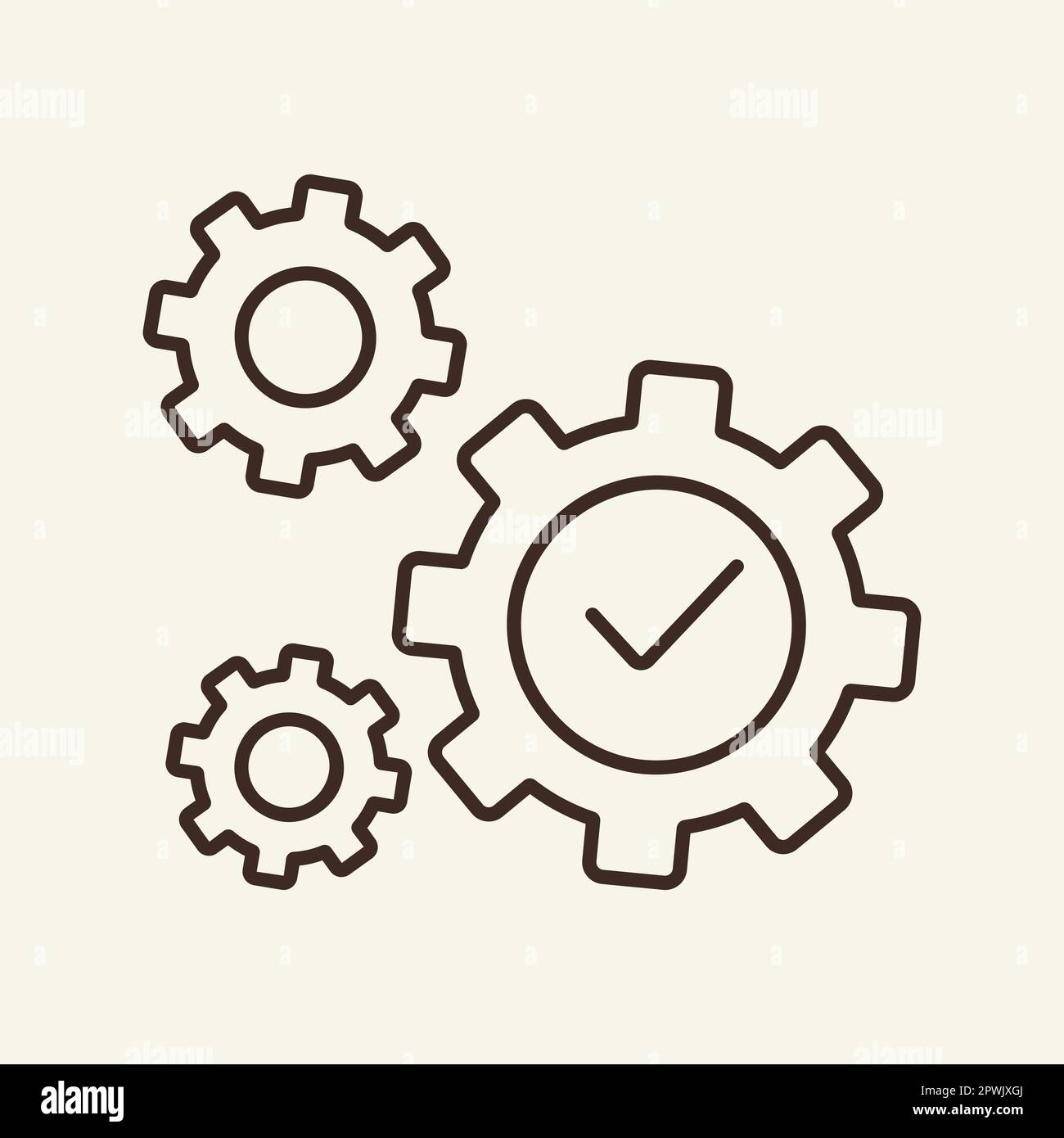 Technology solution line icon Stock Vector Image & Art - Alamy