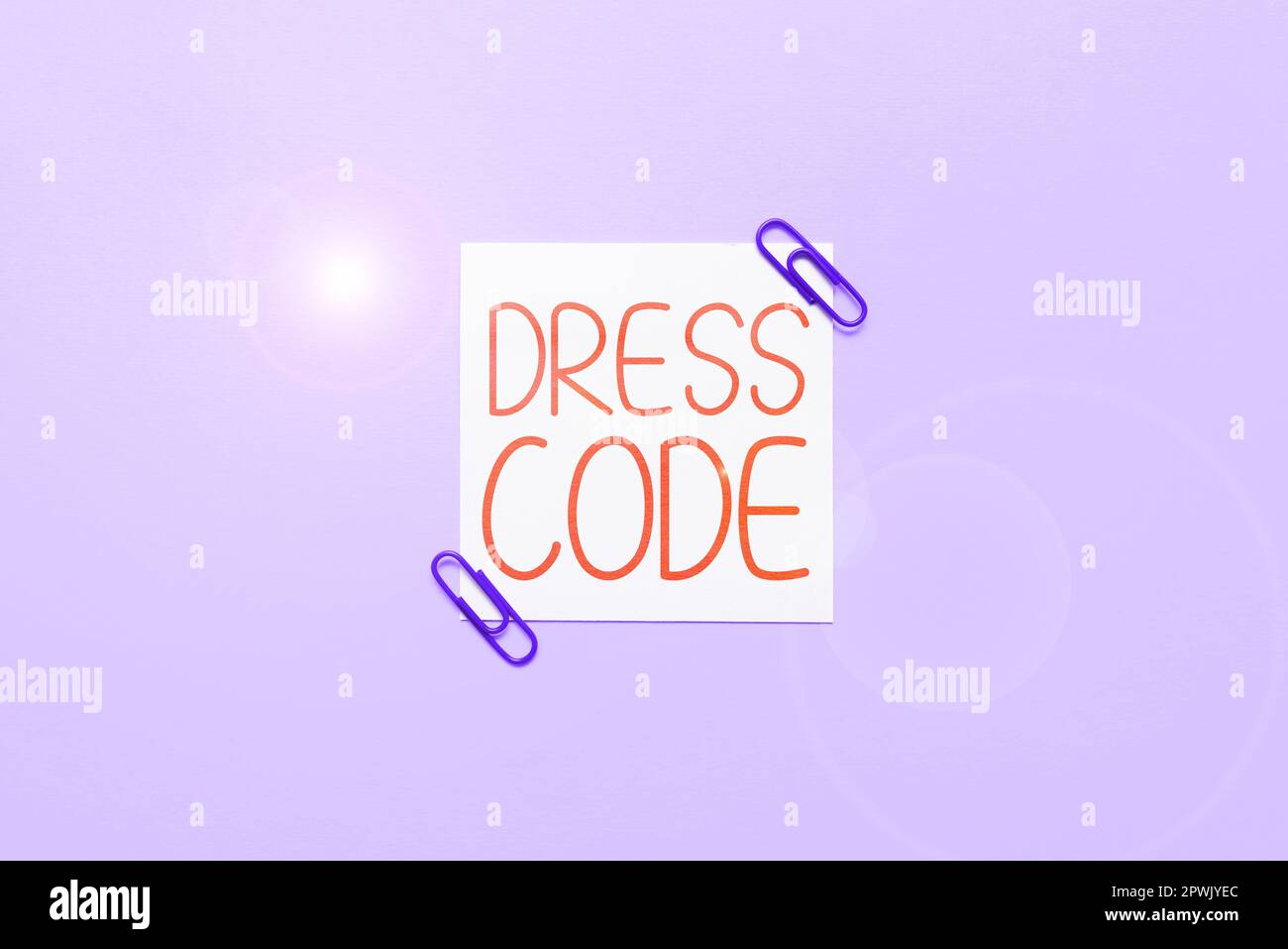 Hand writing sign Dress Code, Business showcase an accepted way of ...