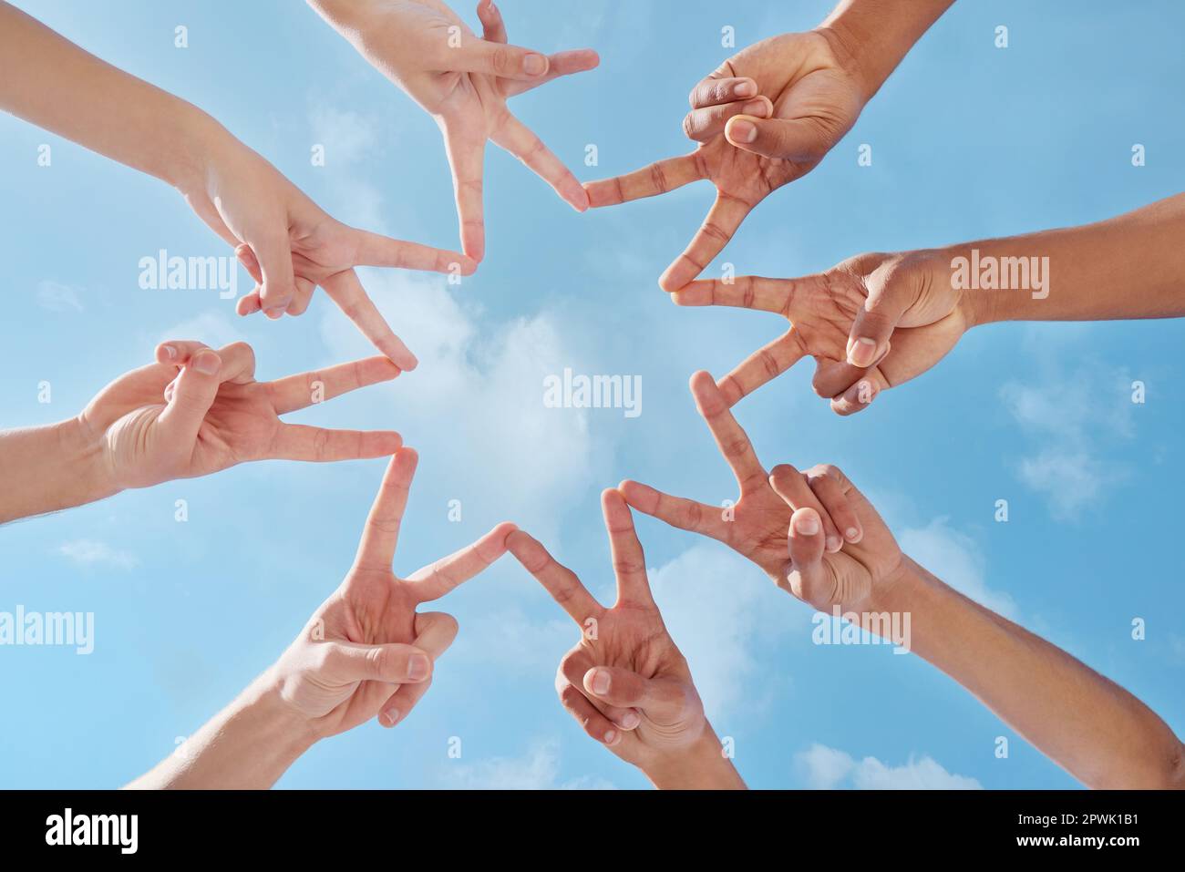 Youre the brightest star there is. a group of unrecognizable people ...