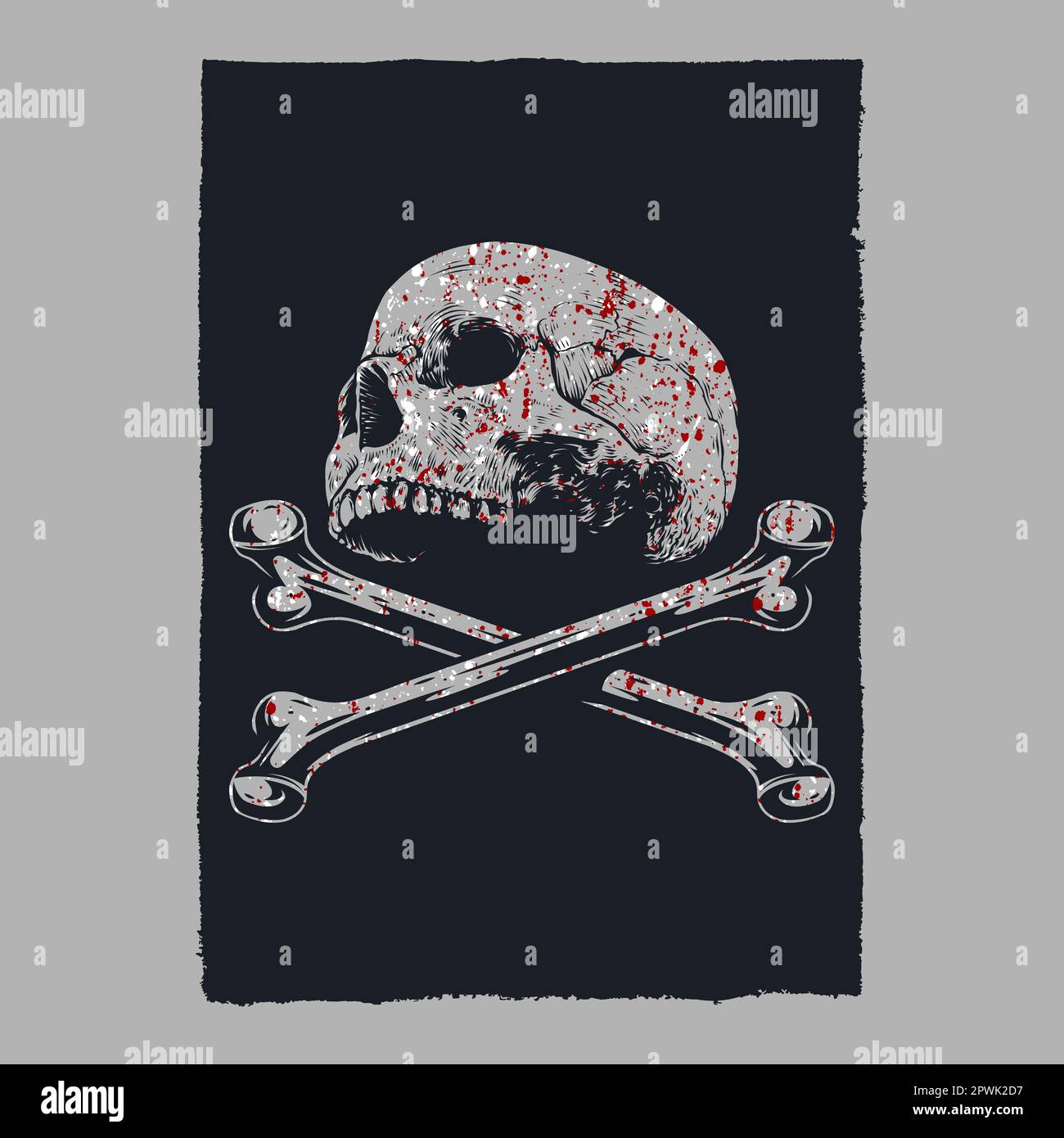 Bloody texture Stock Vector Images - Alamy