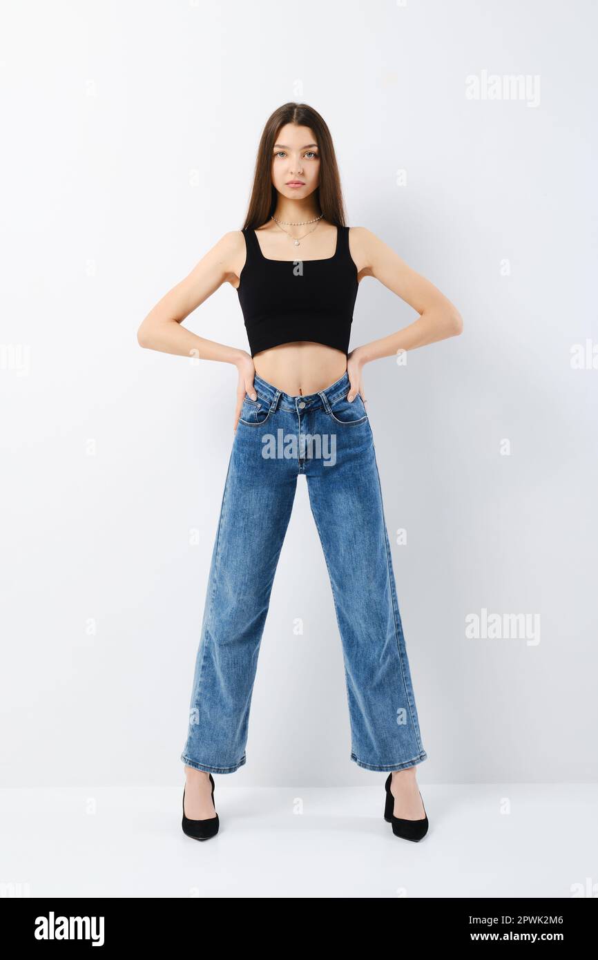 Girl spreading legs hi-res stock photography and images - Alamy