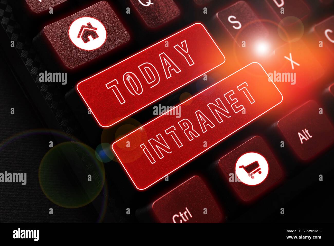 Hand writing sign Intranet, Concept meaning local or restricted ...